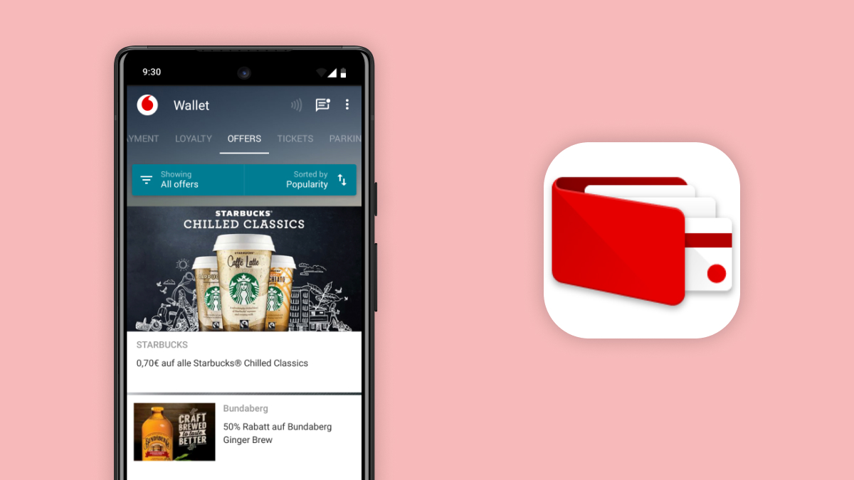 Vodafone Wallet nutzt mobile-pocket von bluesource